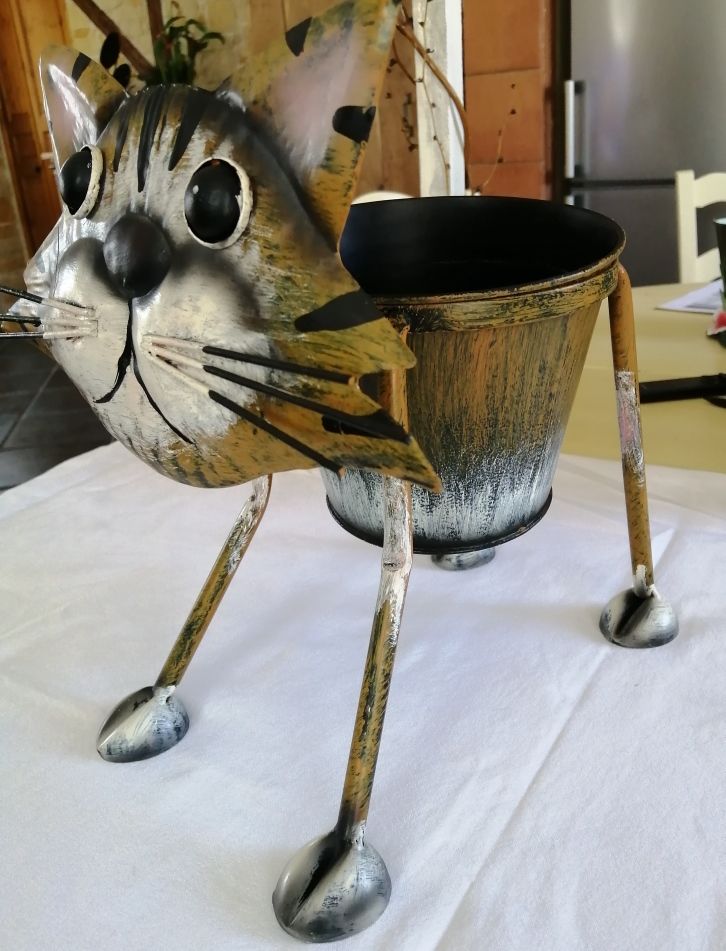 Achetez cache pot en chat neuf - revente cadeau, annonce vente à Oytier ...