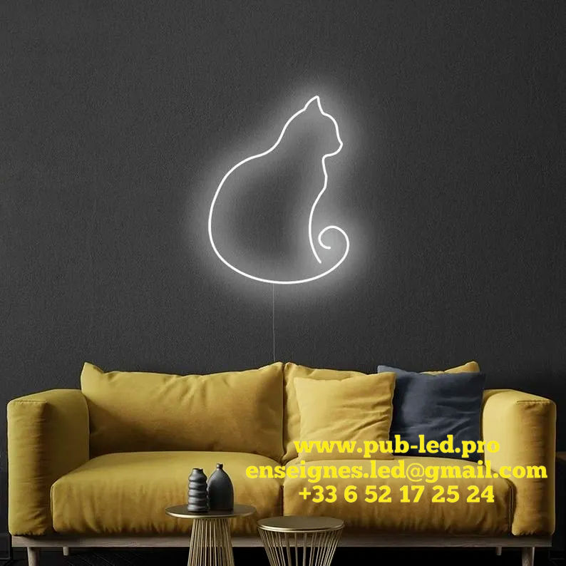 Achetez ?chat? nÉon flex neuf - revente cadeau, annonce vente à Paris ...