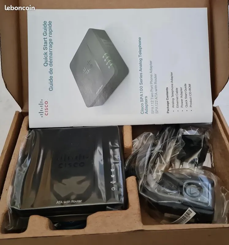 Achetez cisco spa122 neuf - revente cadeau, annonce vente à Chiché (79 ...