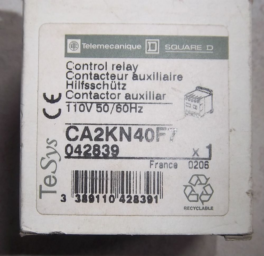 Achetez contacteur neuf - revente cadeau, annonce vente à Colombier ...