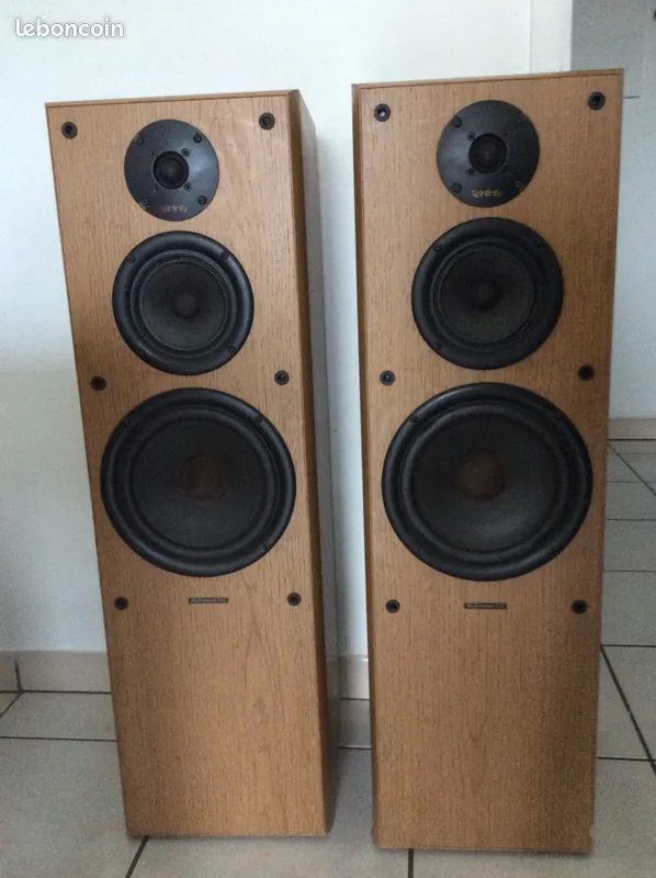 Achetez enceintes infinity occasion, annonce vente à Besançon (25 ...