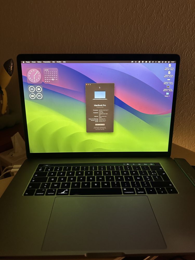 Achetez macbook pro 2019 - occasion, annonce vente à Metz (57) WB173091453