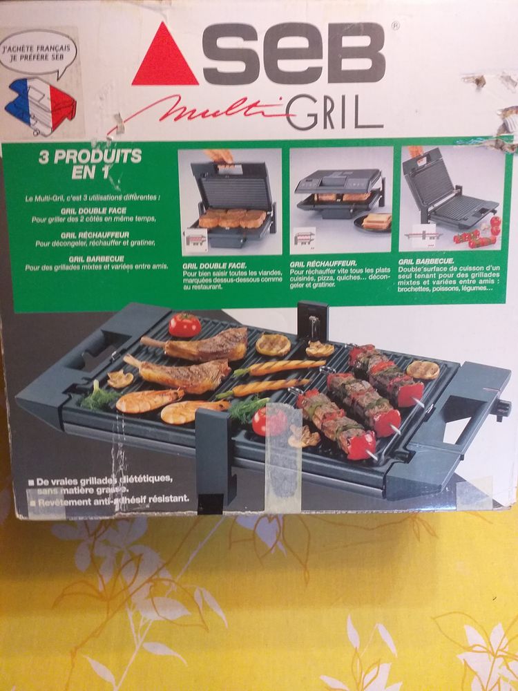 Achetez multi grill seb occasion, annonce vente à Marcq-en-Barœul (59 ...