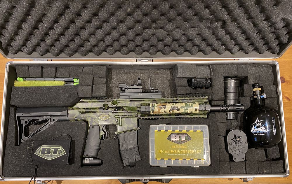 Achetez lot paintball tm15 quasi neuf, annonce vente à Canteleu (76 ...