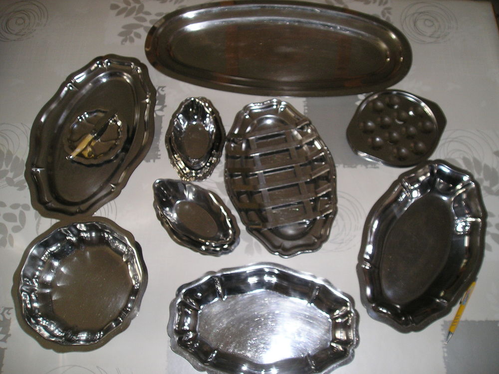 Achetez plat de service inox occasion, annonce vente à Bazouges-la ...