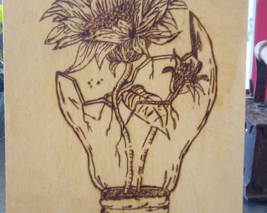 Achetez pyrogravure sur bois neuf - revente cadeau, annonce vente à ...