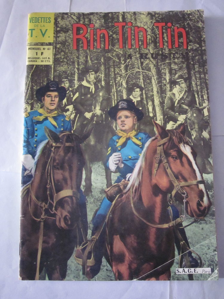 Achetez bd rintintin a occasion, annonce vente à Brest (29) WB174295662