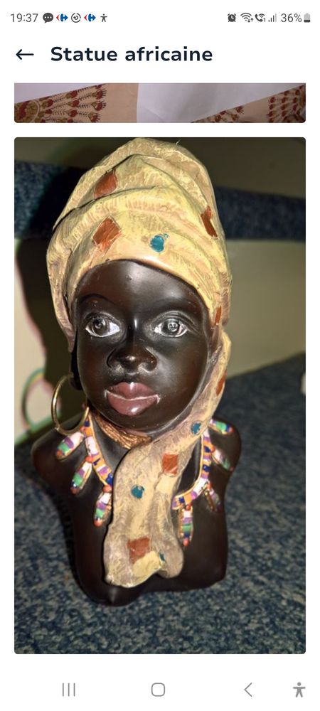 Achetez statue afrique à quasi neuf, annonce vente à Élancourt (78 ...