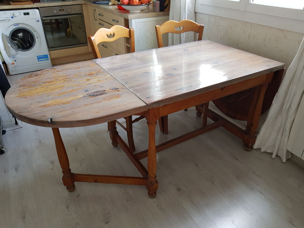 Achetez table en pin table occasion, annonce vente à Montpellier (34 ...