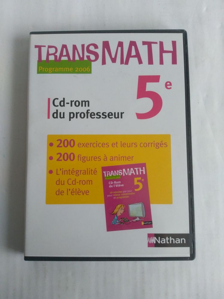Achetez transmath 5eme quasi neuf, annonce vente à Calais (62) WB159362953