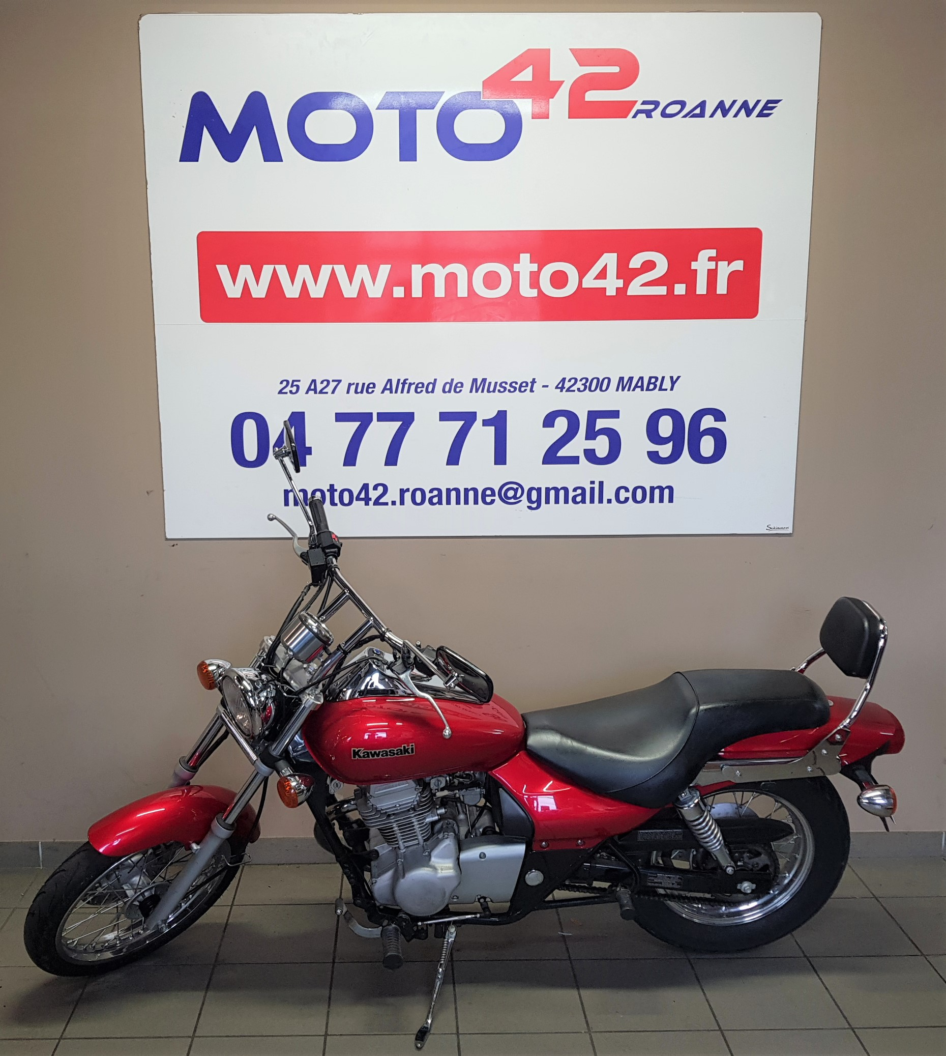 Moto Kawasaki + de 125 cm3 occasion : annonces achat, vente de motos